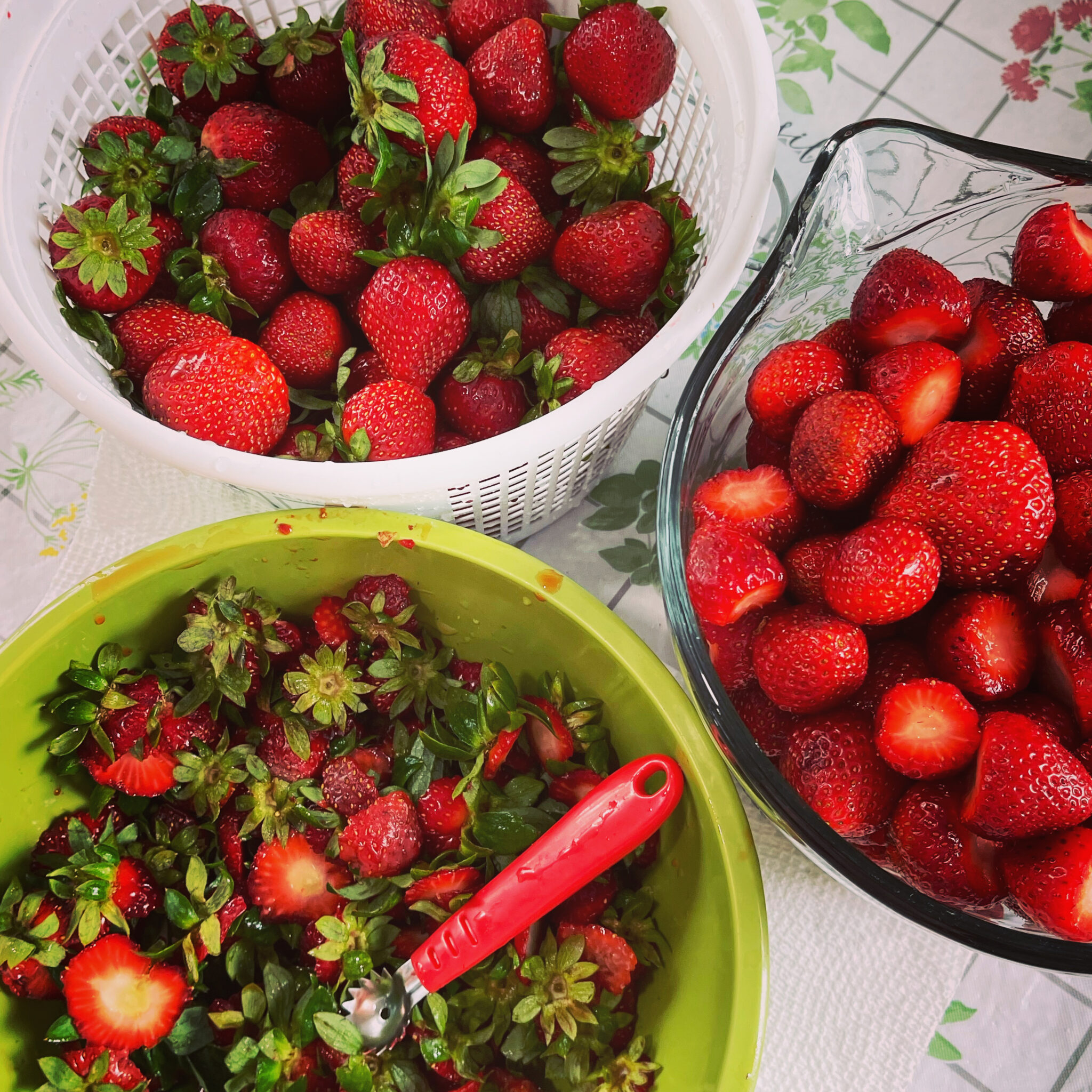 Preserving Strawberries: Part 1-Canning Strawberry Compote – Make It On ...